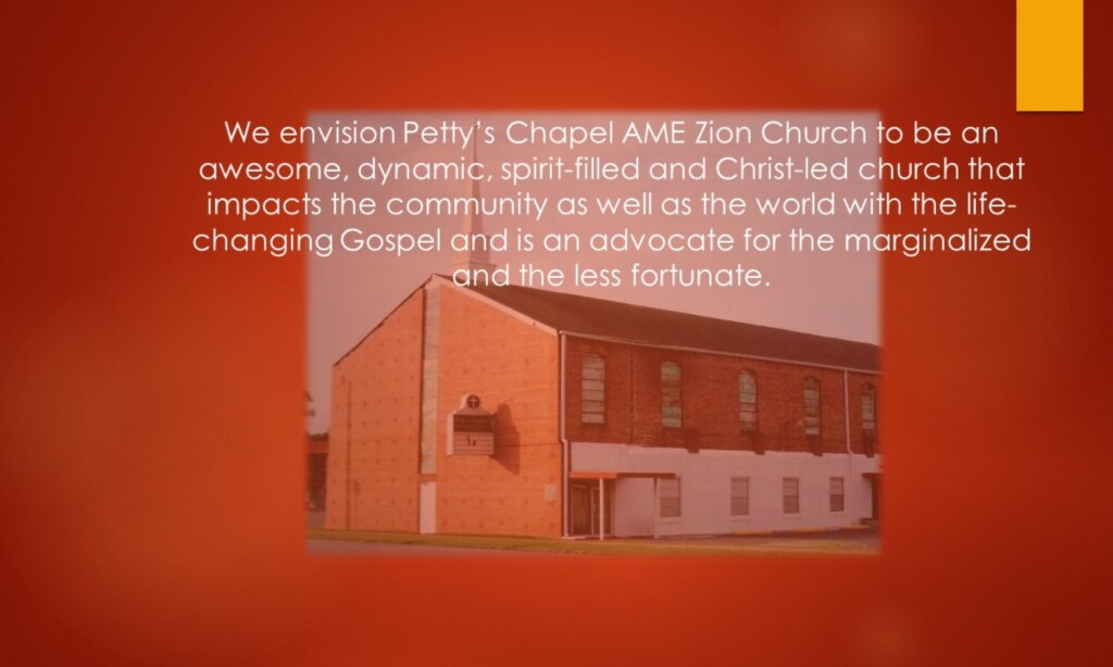 History of Petty’s Chapel AME Zion Church – Petty's Chapel African ...